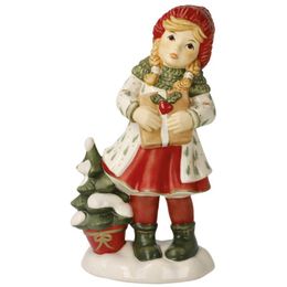 Goebel Dekofigur &raquo;Mit Liebe schenken&laquo; 8 x 6 x 14,5 cm Steingut B/H/T: 6cm x 14,5cm x 8cm