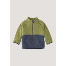 hessnatur Softfleece in waldgr&uuml;n | Gr.: 74/80