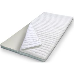 Stendebach Topper &raquo;Softtop Silver+ Viscoschaum&laquo; wei&szlig; Viscoschaum flexibel, B/L: 90cm x 200cm (1 Stk.)