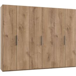 wimex Kleiderschrank &raquo;Level by fresh to go&laquo; ohne Schubladen braun B/H/T: 300cm x 236cm x 58cm, T&uuml;ren: 6 Stk.