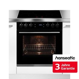 Hanseatic Induktions Herd-Set &raquo;HBCO7210A1+HI46074CA&laquo; inkl. 3 Jahre Herstellergarantie schwarz Neun Leistungsstufen am Kochfeld erm&ouml;glichen dir eine flexible 