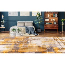 Arte Espina Teppich &raquo;Saphira 800&laquo; rechteckig 6 mm H&ouml;he gelb Polyester B : 120cm 1 Stk., 6mm, L: 170cm