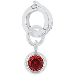 Amor Damen Charm-Einh&auml;nger &raquo;Geburtsstein&laquo; mit Zirkonia (synth.) oder Stein (synth.) bunt Januar
