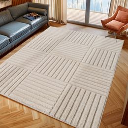 Teppich, B:240cm H:8mm L:340cm, beige, Ayyildiz Teppiche, Wohnzimmer, Teppiche, "ART 1123 , auch als L&auml;ufer und in Rund erh&auml;ltlich", Boho Design, 3D
