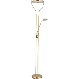 Globo LIGHTING Deckenfluter &raquo;EBRO&laquo; LED-Modul 1 Stk. LED Deckenfluter, dimmbar, 3000K, modern & hell 1, H: 194cm, 1 Stk.