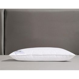 fj&ouml;dur fj&ouml;dur Federkopfkissen &raquo;Fabiennes&laquo; F&uuml;llung: 85% Federn, 15% Daunen 1 Stk. tlg. wei&szlig; Bezug: 100% Baumwolle. F&uuml;llung: 85% Federn, 15% Daunen B/H/L: 80cm