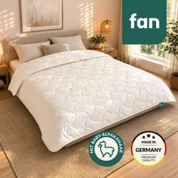 f.a.n. fan Naturhaarbettdecke &raquo;Baby Alpaka, Bettdecke in 135x200 und weiteren Gr&ouml;&szlig;en erh&auml;ltlich&laquo; leicht F&uuml;llung 97% Alpaka & 3% sonstige Faser 1 Stk. tlg. 
