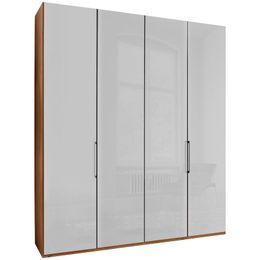 Wiemann Kleiderschrank &raquo;Monaco, Made in Germany, edle Glasfront, in verschiedenen Farben,&laquo; hochwertige Beschl&auml;gen inkl. D&auml;mpfung braun Floatglas, 