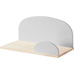 Vipack Kinderregal &raquo;Kiddy, Ablage Kiefer massiv, zum h&auml;ngen&laquo; B/H/T ca. 45x21x25cm, universell einsetzbar, verschiedene Farben, Wandregal MDF Komponenten 