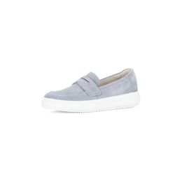 Gabor Sportlicher Slipper in blau | Gr.: 37,5