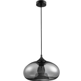 NOVA LUCE H&auml;ngeleuchten &raquo;SAVAZ&laquo; E27 1 Stk. Ohne Beleuchtung schwarz 1, &Oslash; 28cm H: 120cm, 1 Stk.
