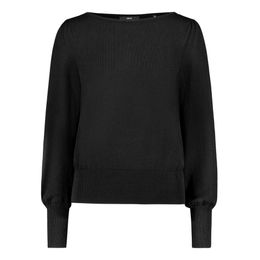 Zero Feinstrickpullover langarm in Black Beauty | Gr.: 36