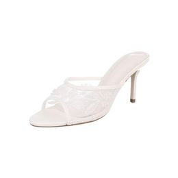 Ital-Design High-Heel Sandalette in Wei&szlig; | Gr.: 37