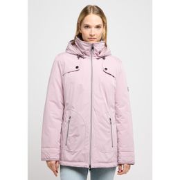 Barbara Lebek Damen Outdoorjacke mit Kapuze mit Kapuze rosa 36