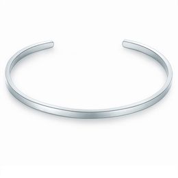 True Rebels Herren Armspange "TR17", Edelstahl, silber, Edelstahl, Armb&auml;nder, aus Edelstahl