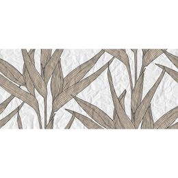 ARCHITECTS PAPER Fototapete &raquo;Atelier 47 White Paper Leaves 1&laquo; floral glatt Vlies, Wand, Schr&auml;ge, Decke bunt Vlies B/L: 6m x 2,7m