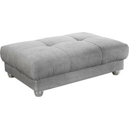 Jockenh&ouml;fer Hocker &raquo;Siena, B: 144 cm&laquo; grau B/H/T: 144cm x 46cm x 99cm, Luxus-Microfaser