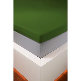 bellana Spannbettlaken &raquo;bellana deluxe f&uuml;r Topper, mit Elasthan, Premium Jersey 230 g/m&sup2;&laquo; mit 5% Elasthan, f&uuml;r Topper mit 4-10cm H&ouml;he, b&uuml;gelfrei, 