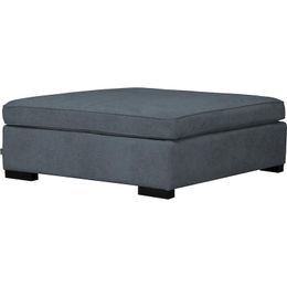 Home Affaire Polsterhocker &raquo;Skara XXL&laquo; Passend zur Serie &raquo;Skara XXL&laquo;. blau 100% Polyester B/H/T: 120cm x 48cm x 130cm, Struktur weich