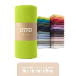OTTO home Spannbettlaken &raquo;PHYSALIS in BASIC und PREMIUM Qualit&auml;t, 100% Baumwolle&laquo; f&uuml;r Matratzen bis 18 cm H&ouml;he, Bettlaken, Spannbetttuch, pflegeleicht