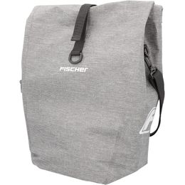 FISCHER BIKE FISCHER Fahrrad Gep&auml;cktr&auml;gertasche &raquo;PLUS Cita&laquo; grau B/H/T: 34cm x 14cm x 45cm Gep&auml;cktr&auml;gertasche
