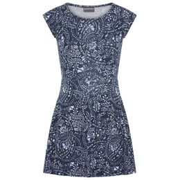 Kidsworld Jerseykleid in marine gemustert | Gr.: 116/122