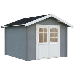 Palmako Gartenhaus &raquo;Lotta&laquo; verschiedene Farben Massivholz ohne Fu&szlig;boden, ohne Dacheindeckung