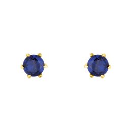 Amor Damen Paar Ohrstecker &raquo;2022942&laquo; mit Zirkonia (synth.) gold Gelbgold 375