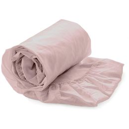 YELLOW Spannbettlaken &raquo; Spannbetttuch Suite-Mumbai&laquo; Spannbetttuch aus 100% Baumwolle, Hochwertige Perkal, Gummizug rundum rosa Perkal, Obermaterial: 