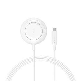 Belkin Wireless Charger &raquo;UltraCharge magnetisches Ladeger&auml;t Qi2 25 Watt mit Netzteil&laquo; wei&szlig; Kunststoff Dank des integrierten St&auml;nders k&ouml;nnen Sie streamen, 