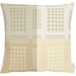 Apelt Dekokissen &raquo;Alexis&laquo; Kissenh&uuml;lle ohne F&uuml;llung, 1 St&uuml;ck beige Polyester B/L: 49cm x 49cm, 1 Stk.