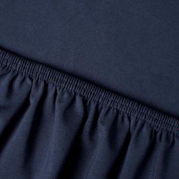 Kayori Spannbettlaken &raquo;Saiko&laquo; Bio-Baumwolle blau Jersey-Elasthan, Obermaterial: 97% Baumwolle, 3% Elasthan (LYCRA ) B/L: 200cm x 220cm, 1 Stk., Jersey