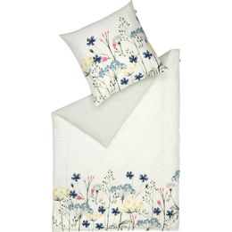 Sch&ouml;ner Wohnen Kollektion SCH&Ouml;NER WOHNEN-Kollektion Bettw&auml;sche &raquo;Hopeful&laquo; 2 Stk. Satin Qualit&auml;t bunt Satin, Obermaterial: 100% Baumwolle B/L: 155cm x 220cm, 1 Stk., 1 Stk., 
