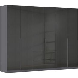 OTTO home Dreht&uuml;renschrank &raquo;Kleiderschrank Schrank Garderobe AGORDO mit Dekor- oder Hochglanzfront&laquo; in zwei Griff-Farben, Breite 271 cm, mit 