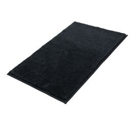 Badematte OTTO HOME, H:10mmschwarz, Polyester, Badematten, "Cali, Badvorleger, Badezimmer Teppich, Duschvorleger", weich, Uni Farben, auch als