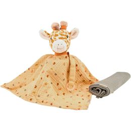 Sterntaler Schmusetuch &raquo;Tr&auml;umli-Set Giraffe Kaya&laquo; Set, 2 Stk. tlg. gelb Einheitsgr&ouml;&szlig;e Schmusetuch