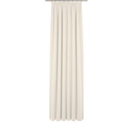 WIRTH Vorhang &raquo;Newbury&laquo; Kr&auml;uselband 1 Stk. tlg. nach Ma&szlig; beige Baumwolle, Polyester 365cm, Kr&auml;uselband, 130cm