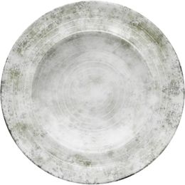 Van Well Pastateller &raquo;Teller Set Korfu, 6er Set, &Oslash; 27 cm&laquo; Service, Geschirr-Set f&uuml;r 6 Personen grau Porzellan 27cm