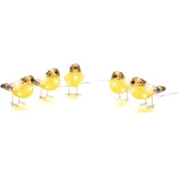 Konstsmide LED-Lichterkette &raquo;Weihnachtsdeko aussen&laquo; 40 warm wei&szlig;e Dioden transparent Dioden 40 Stk., Gesamtl&auml;nge 9m