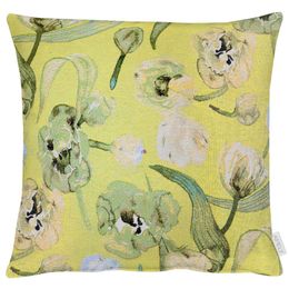 Apelt Dekokissen &raquo;6728&laquo; gelb Obermaterial: 60% Polyester, 40% Baumwolle B/L: 49cm x 49cm, 1 Stk.
