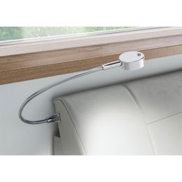 Wiemann Bettleuchte &raquo;Monaco&laquo; 2 Stk. 2-er Set grau H: 2cm, 2 Stk.