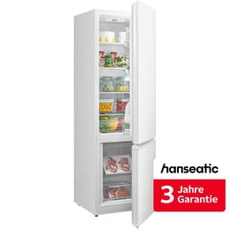 Hanseatic K&uuml;hl-/Gefrierkombination &raquo;HKGK18055CW&laquo; 177,3 cm hoch 54,7 cm breit inkl. 3 Jahre Herstellergarantie silber Piktogramme