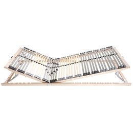Beco Lattenrost &raquo;Luxus Star 42 KF&laquo; in zwei Ausf&uuml;hrungen erh&auml;ltlich! wei&szlig; B/L: 100cm x 200cm, 120 kg, Vollst&auml;ndigmontiert