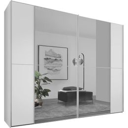 STAUD Schwebet&uuml;renschrank &raquo;Sonett 220, Made in Germany&laquo; mit vier verschiedenen Ausstattungsvarianten wei&szlig; Holzwerkstoff Wei&szlig;, B/H/T: 298cm x 222cm x 