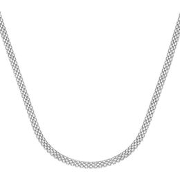 Firetti Damen Silberkette &raquo;Schmuck Geschenk Silber 925 Halsschmuck Halskette Bismarck-Kette&laquo; silber Silber 925 (Sterlingsilber), L: 45 B: 4,2mm