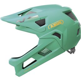 Abus Kinderfahrradhelm &raquo;YOUDROP FF&laquo; gr&uuml;n S Kopfumfang: 48cm - 55cm Kinderfahrradhelm