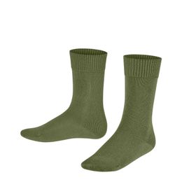Falke Damen Socken "Comfort Wool", Gr. 39, gr&uuml;n, Obermaterial: 70% Schurwolle WV. 16% Polyamid PA. 12% Baumwolle CO. 2% Elasthan EL., glatt, Socken