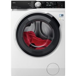 AEG Waschtrockner "LWR8D80610", B:60cm H:85cm T:60cm, wei&szlig;, Waschtrockner, AutoDose: Automatische Dosierung, spart bis zu 60% Waschmittel
