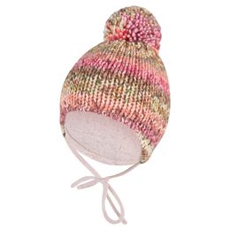 Sterntaler Bommelm&uuml;tze Farbmix in olivgr&uuml;n | Gr.: 51 cm