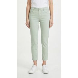 MAC Damen MAC 7/8-Hose &raquo;Melanie Summer&laquo; Verk&uuml;rzt in sommerlicher Qualit&auml;t gr&uuml;n 34, L&auml;nge 27